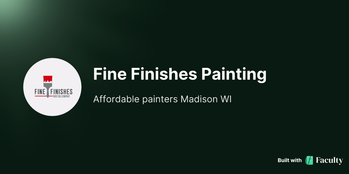 Fine Finishes Painting